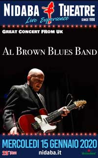 AL BROWN BLUES BAND - Nidaba Theatre