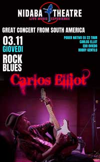 CARLOS Elliot BAND - Nidaba Theatre